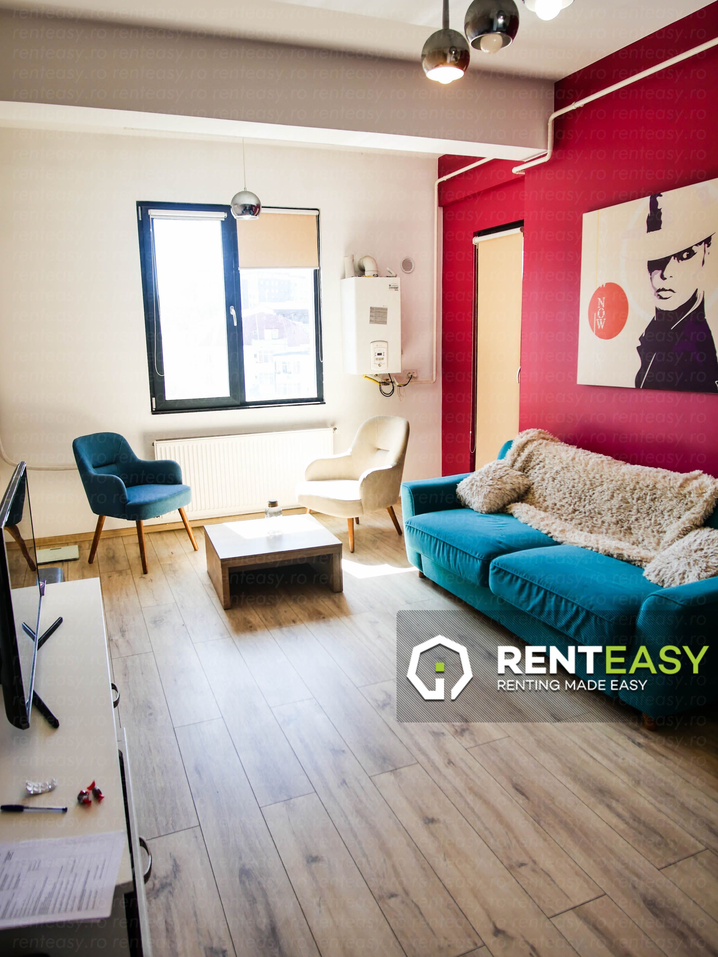De inchiriat! Apartament cu doua camere in bloc nou situat in zona Podu ...
